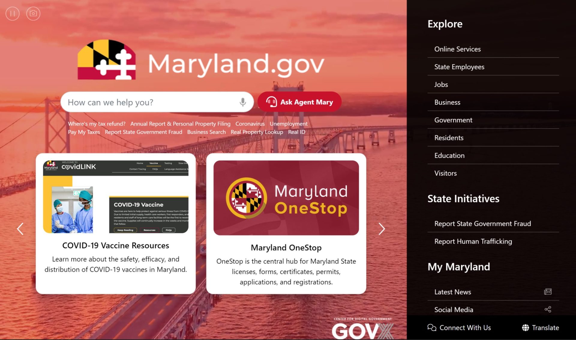 State Launches New and Improved Maryland.gov – Conduit Street