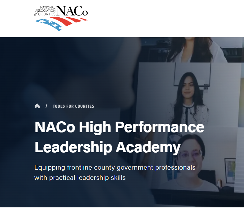 MD County Leaders Graduate from NACo Leadership Academy – Conduit Street