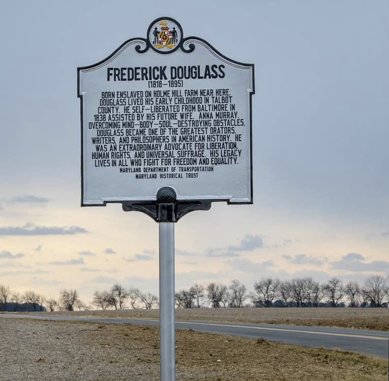 Roadside Historical Marker for Frederick Douglass Unveiled in Talbot