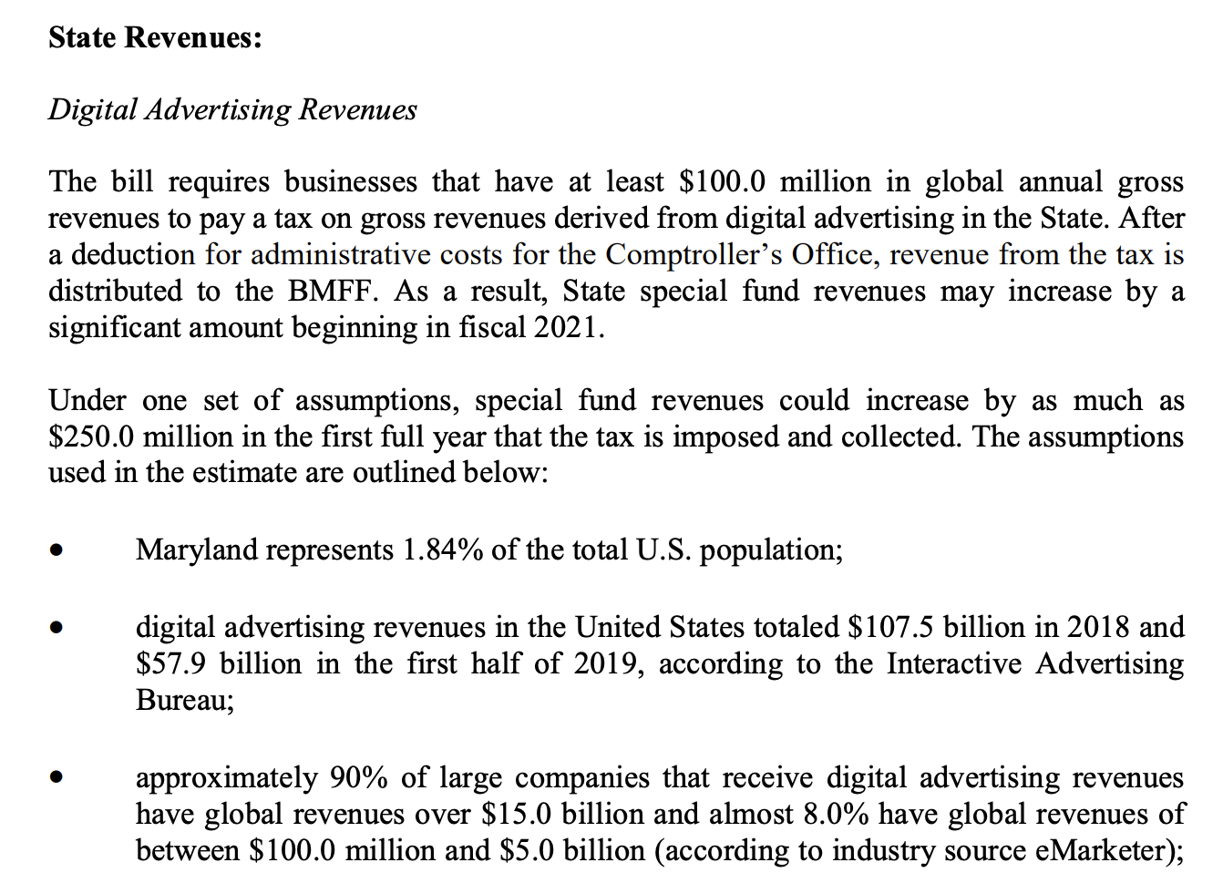 Fourth Circuit Strikes Down “Pass-Through” Ban in Maryland’s Digital Ad ...